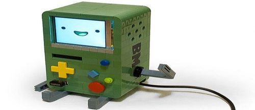BrickCon 2013: Lego Adventure Time BMO Console | retro gaming ...