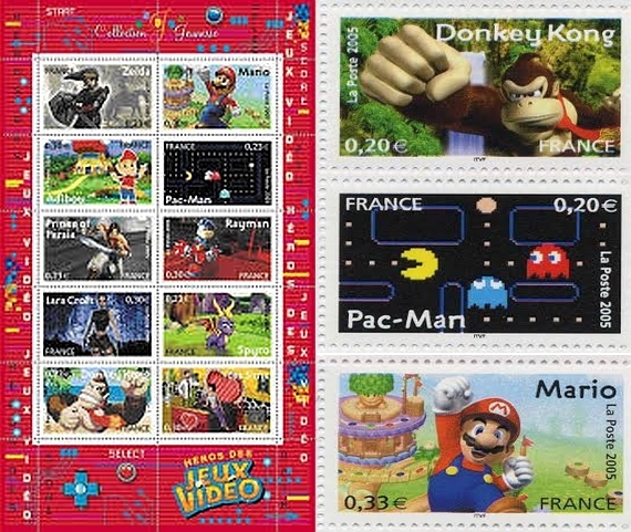 Video Game Postage Stamps | AUSRETROGAMER
