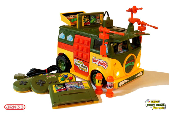 TMNT Party Wagon SNES Retro Console | AUSRETROGAMER