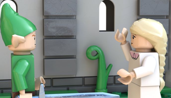 Lego Ideas The Legend of Zelda Lynel Defence | AUSRETROGAMER