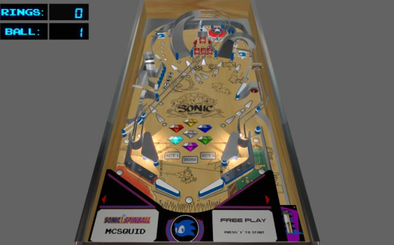 Sonic Spinball - The Real Pinball Machine | AUSRETROGAMER